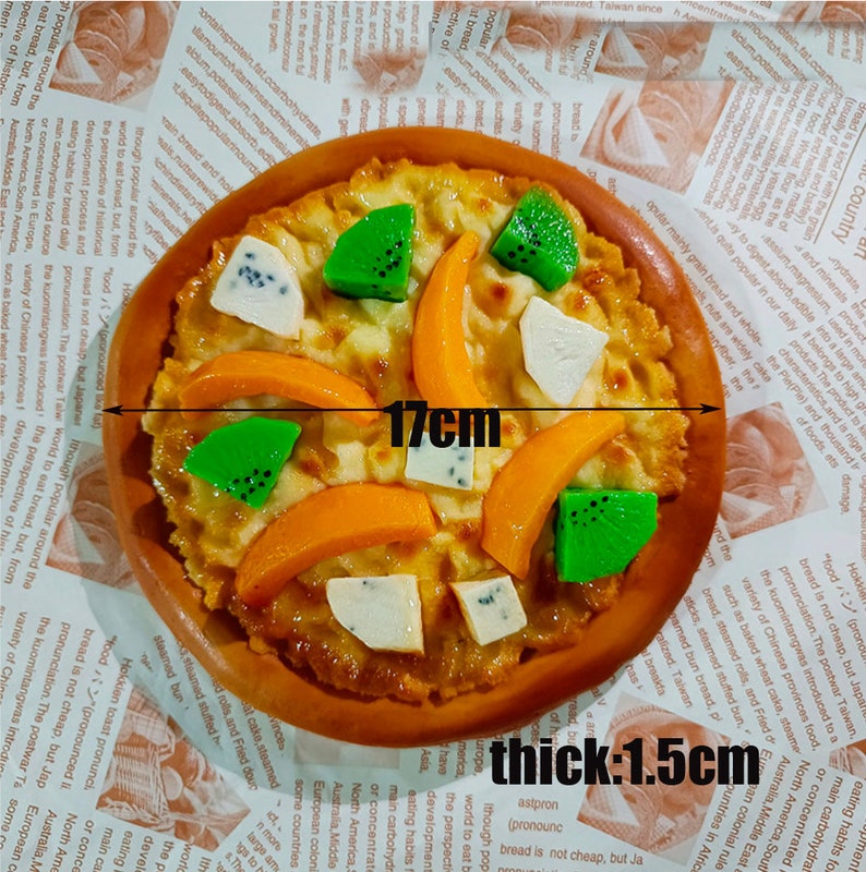 Fake Ham Sausage Pizza,simulated Vegetables Pizzas,food Modelprops ...