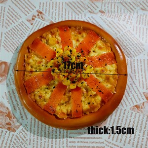Fake Pizza Model,simulated Food Props,fake Round Model Food Model ...