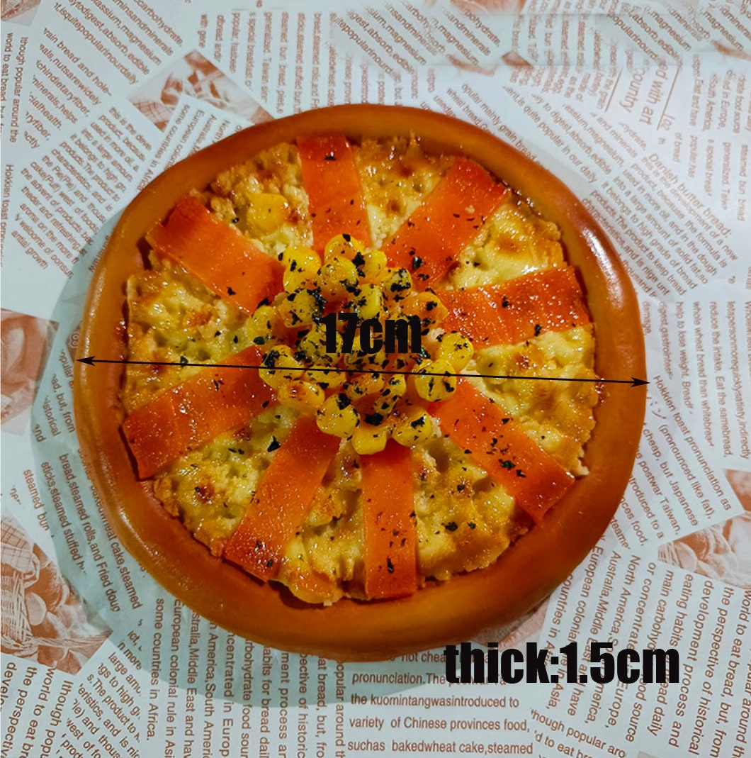 Fake Pizza Model,simulated Food Props,fake Round Model Food Model ...