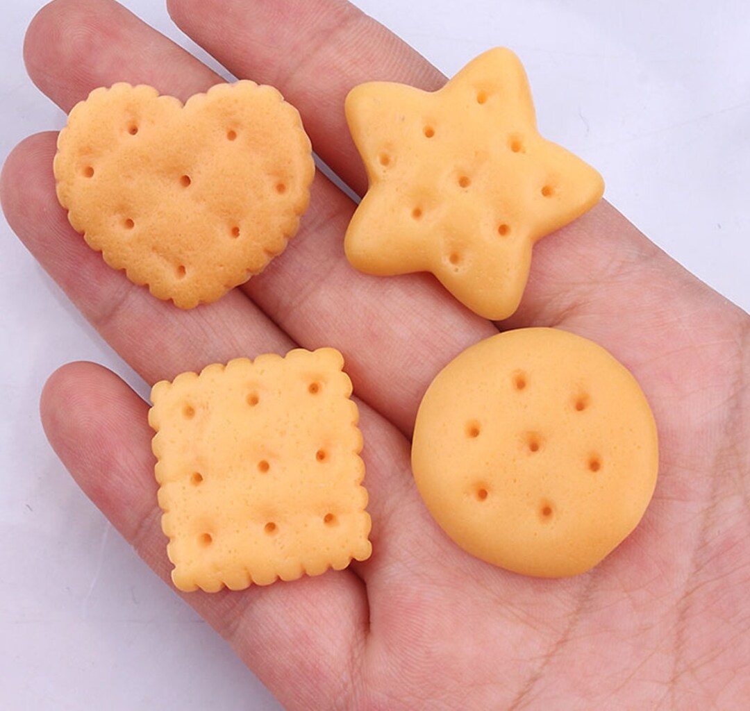 5 Pieces Fake Sandwich Cookies Biscuit Model ,simulated Dessert Round ...