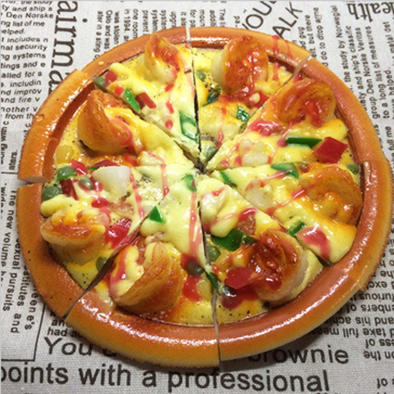Fake Pizza Model,simulated Food Props,fake Food Model Children's Toys ...