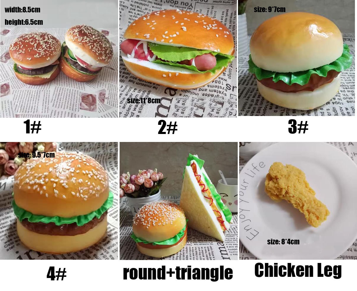 Fake Hamburg Model,simulated Sandwich Fried Chicken,fake Food Model ...