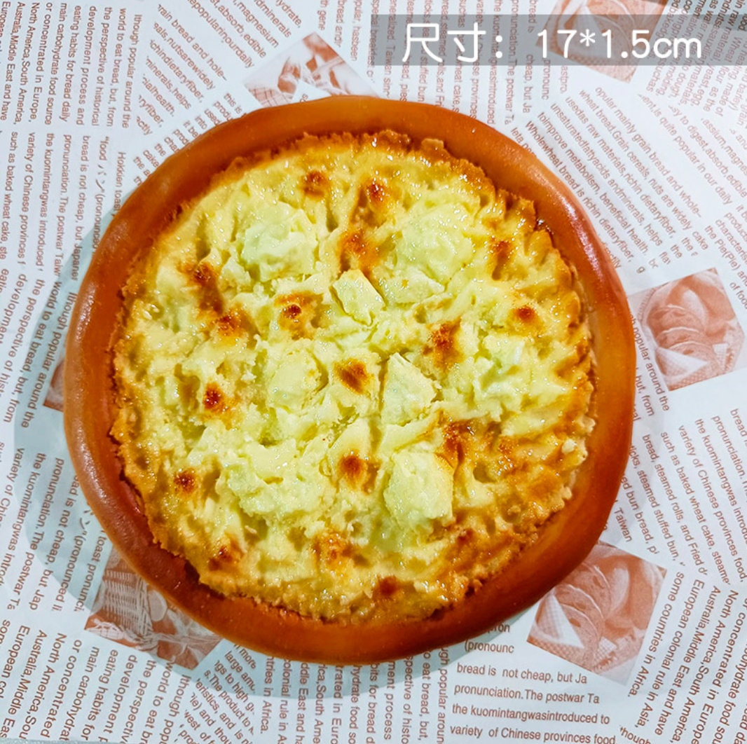 Fake Pizza Model,simulated Food Props,fake Round Model Food Model ...