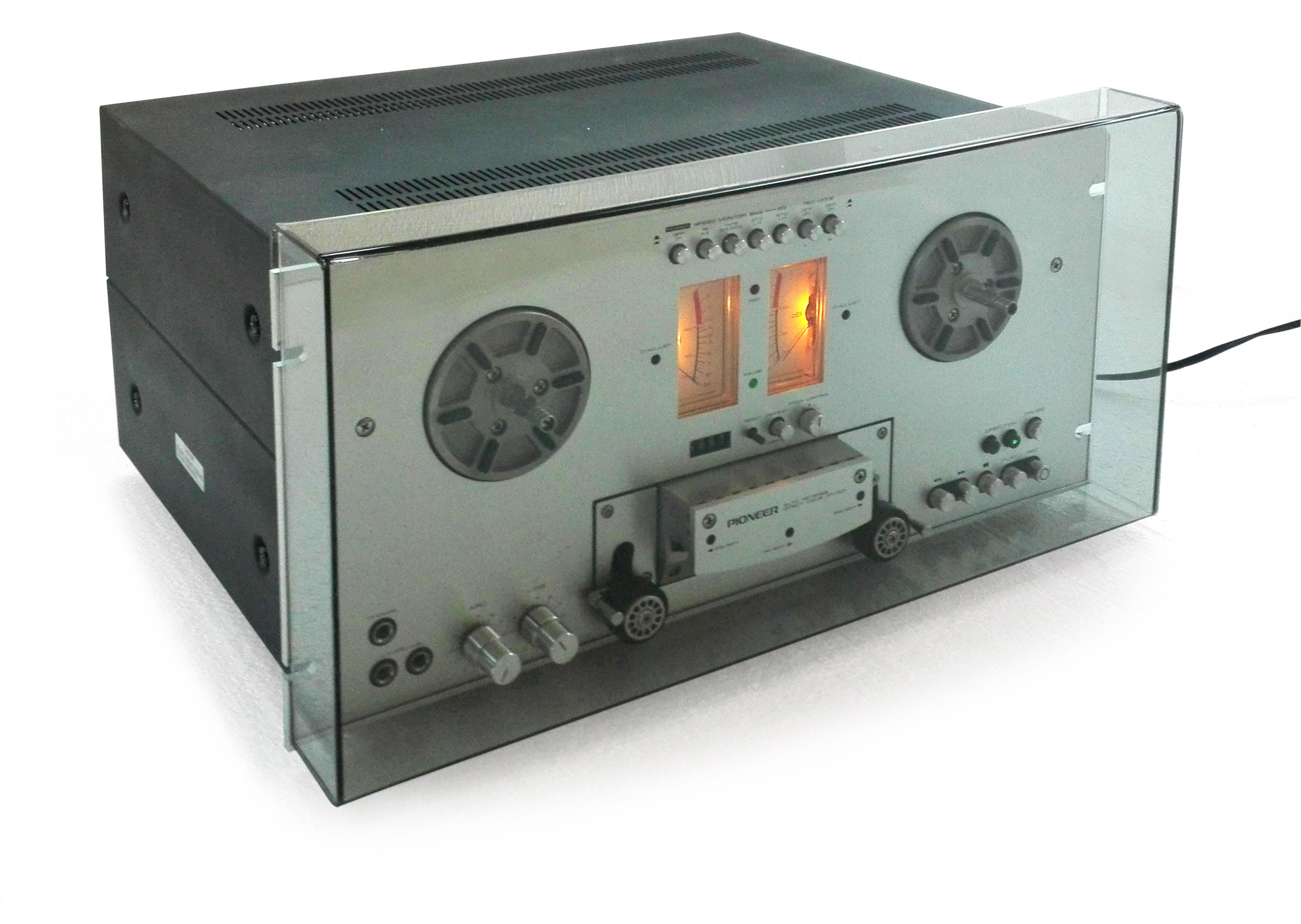 NEW Clear / Bronze Dust COVER TEAC X-1000R/M X-2000R/M A-3300 Etc Reel ...