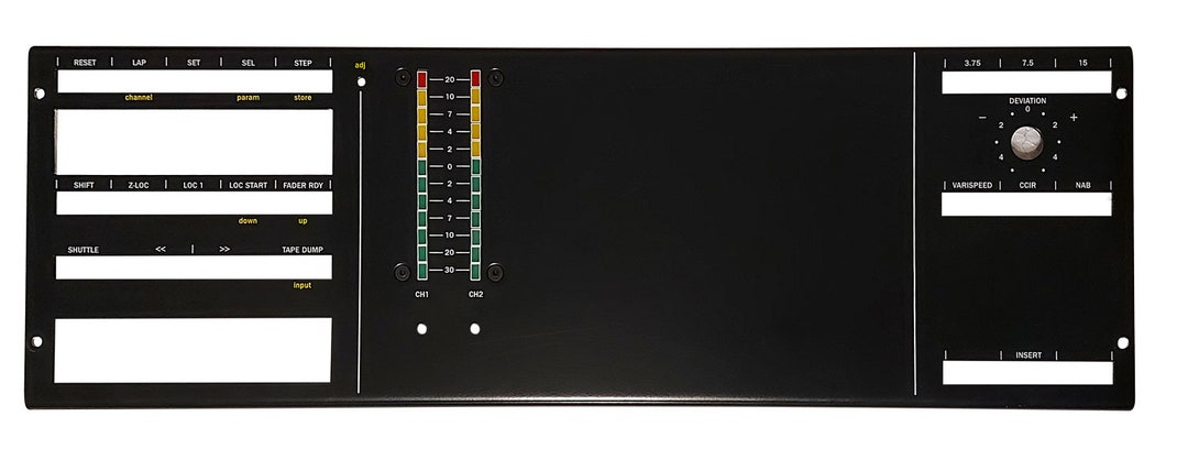 New Custom Built Lower Panel With Led VU Meters for Studer - Etsy