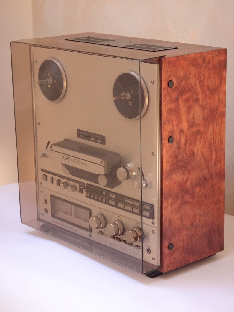 NEW Clear / Bronze Dust COVER TEAC X-1000R/M X-2000R/M A-3300 Etc Reel ...