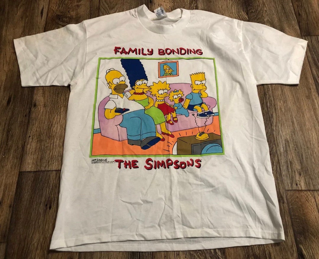 Vintage Original the Simpsons T Shirt 1989 Never Worn Single Stitch ...