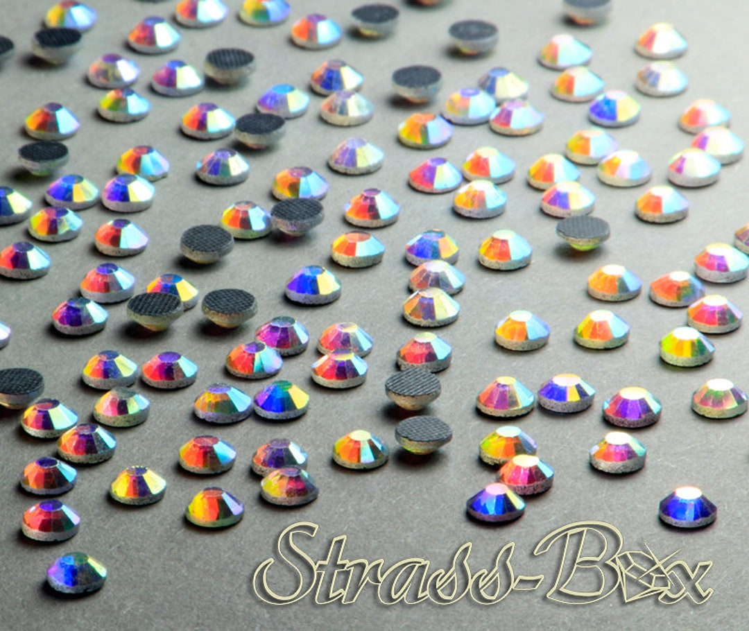 CRYSTAL AB SS20 Hotfix DMC Iridescent Rhinestones - Etsy