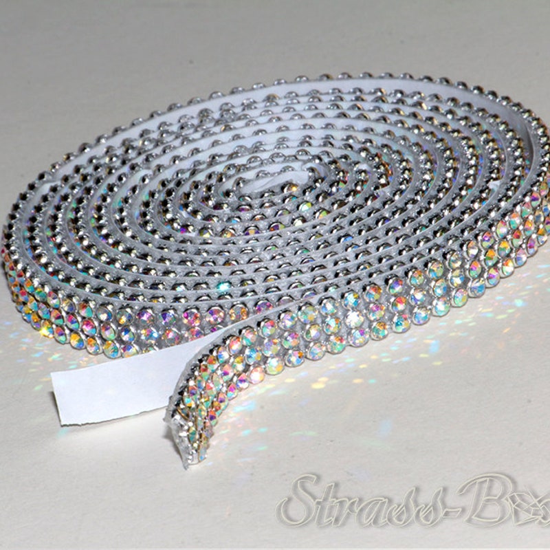 Rhinestone Strip - Etsy