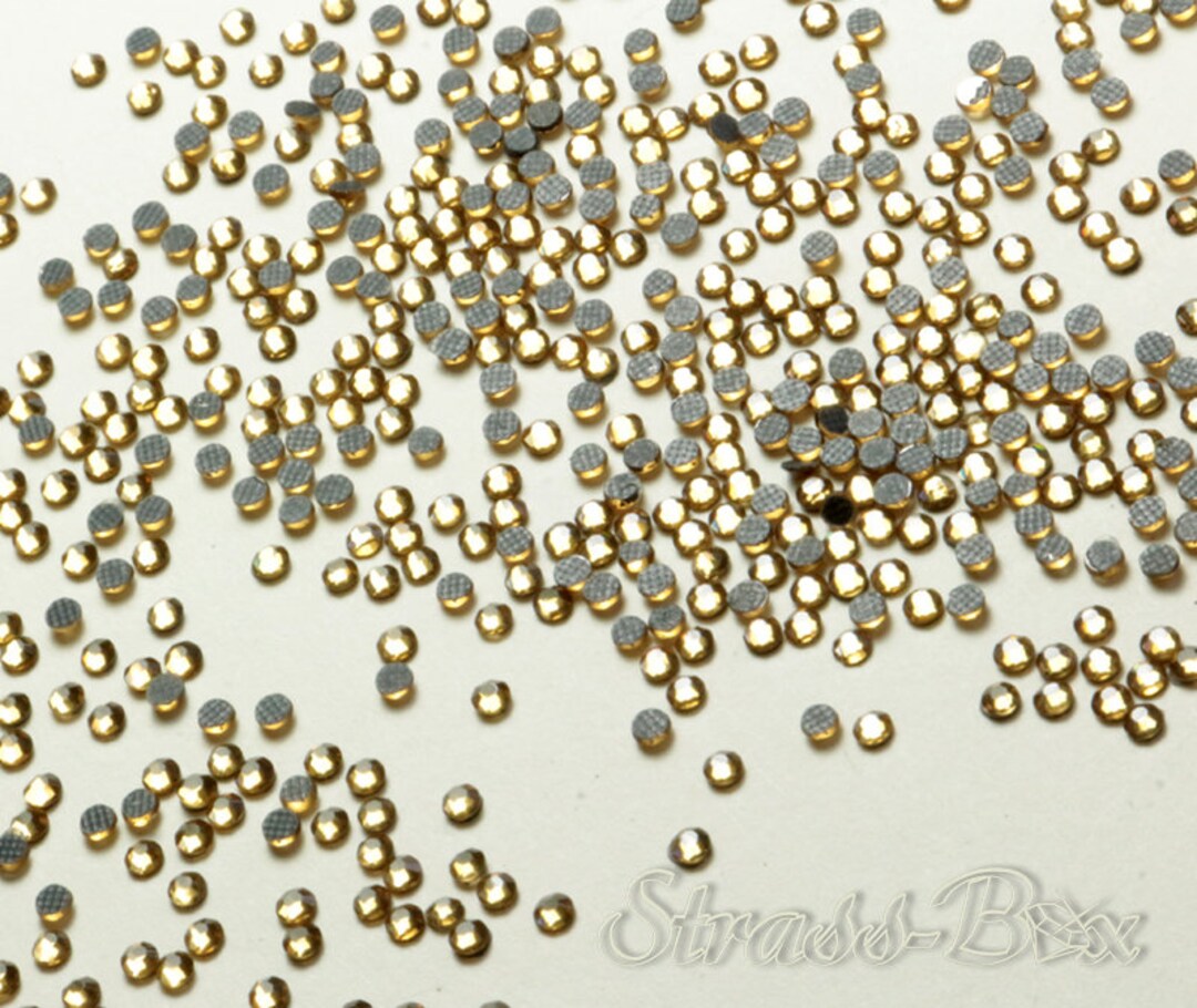 LIGHT Colorado TOPAZ SS04 Hotfix Basic Rhinestones Amber - Etsy