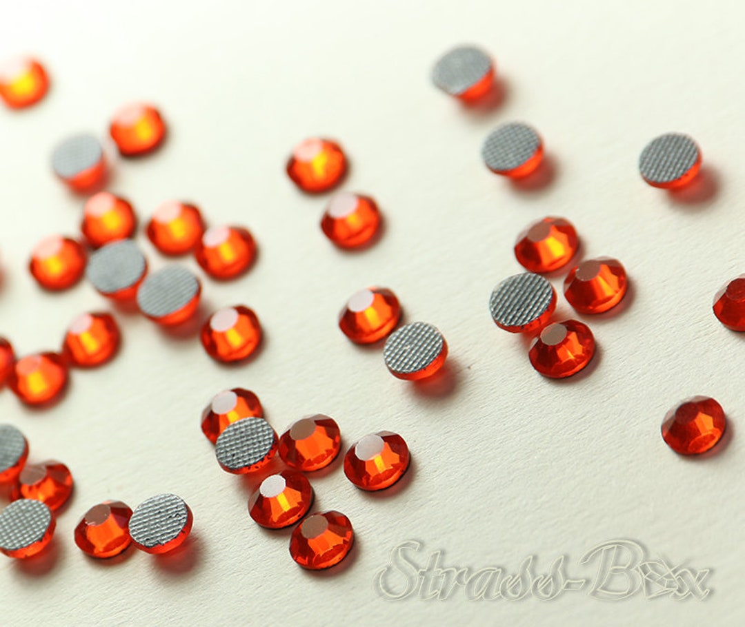 Hotfix Basic HYACINTH SS20 Rhinestones Orange - Etsy