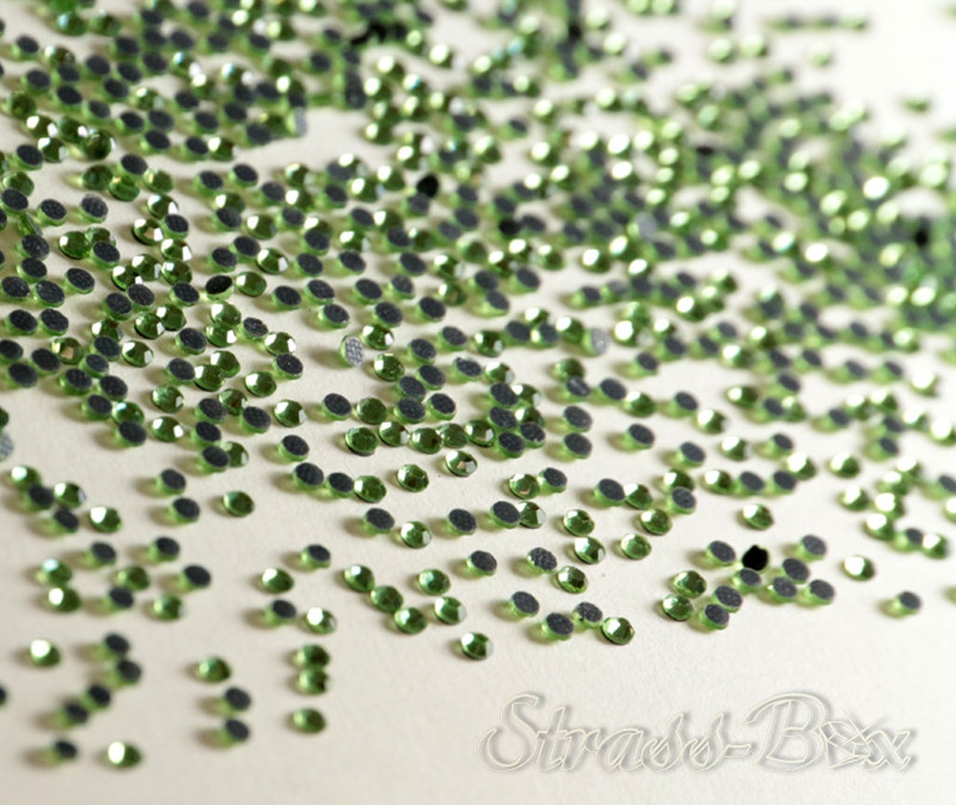 LIGHT PERIDOT SS04 Hotfix DMC strass verde claro - Etsy España