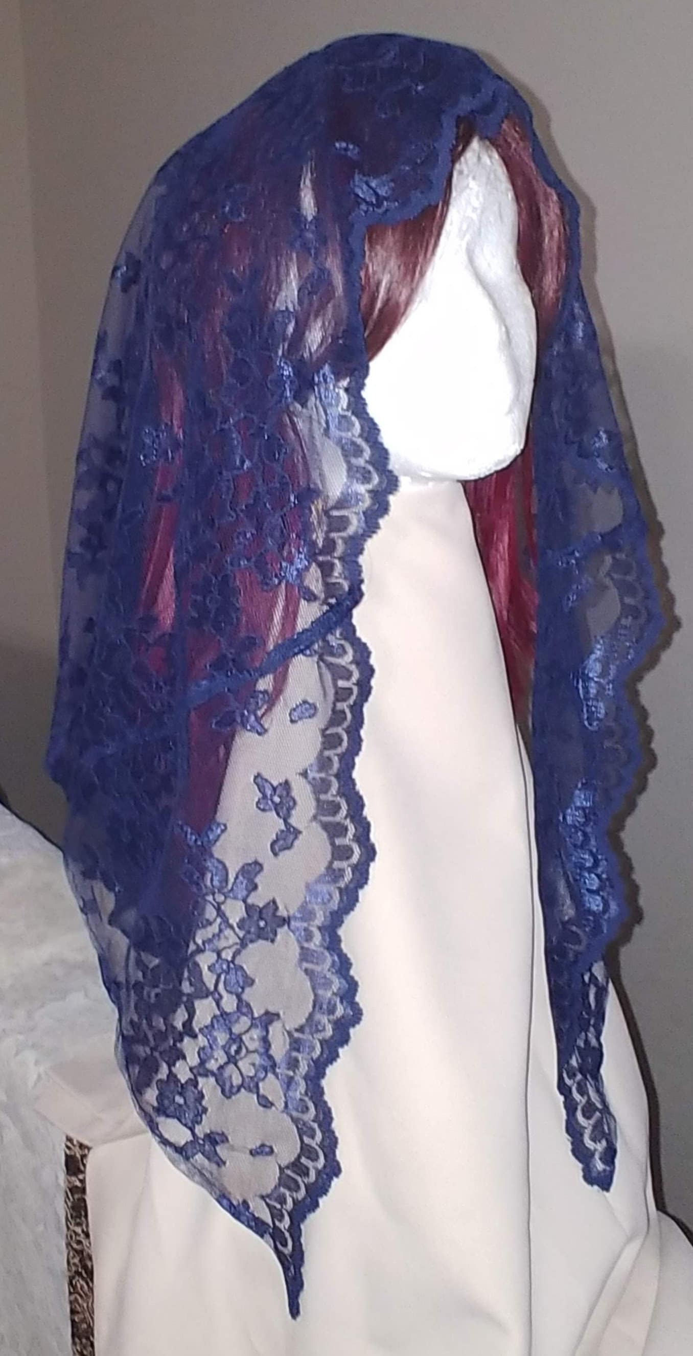 Lace Catholic Veils - Chapel and Church Veils - Traditional Mass Head ...