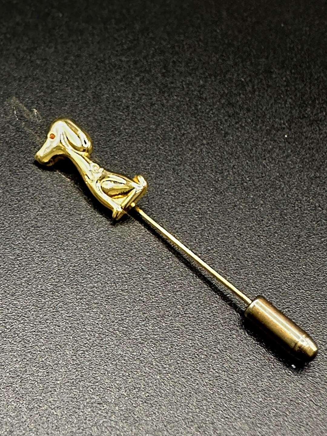 Snoopy Dog Tie Pin Gold-plated Vintage Stick Pin, Badge Dog Hat Pin Pin ...