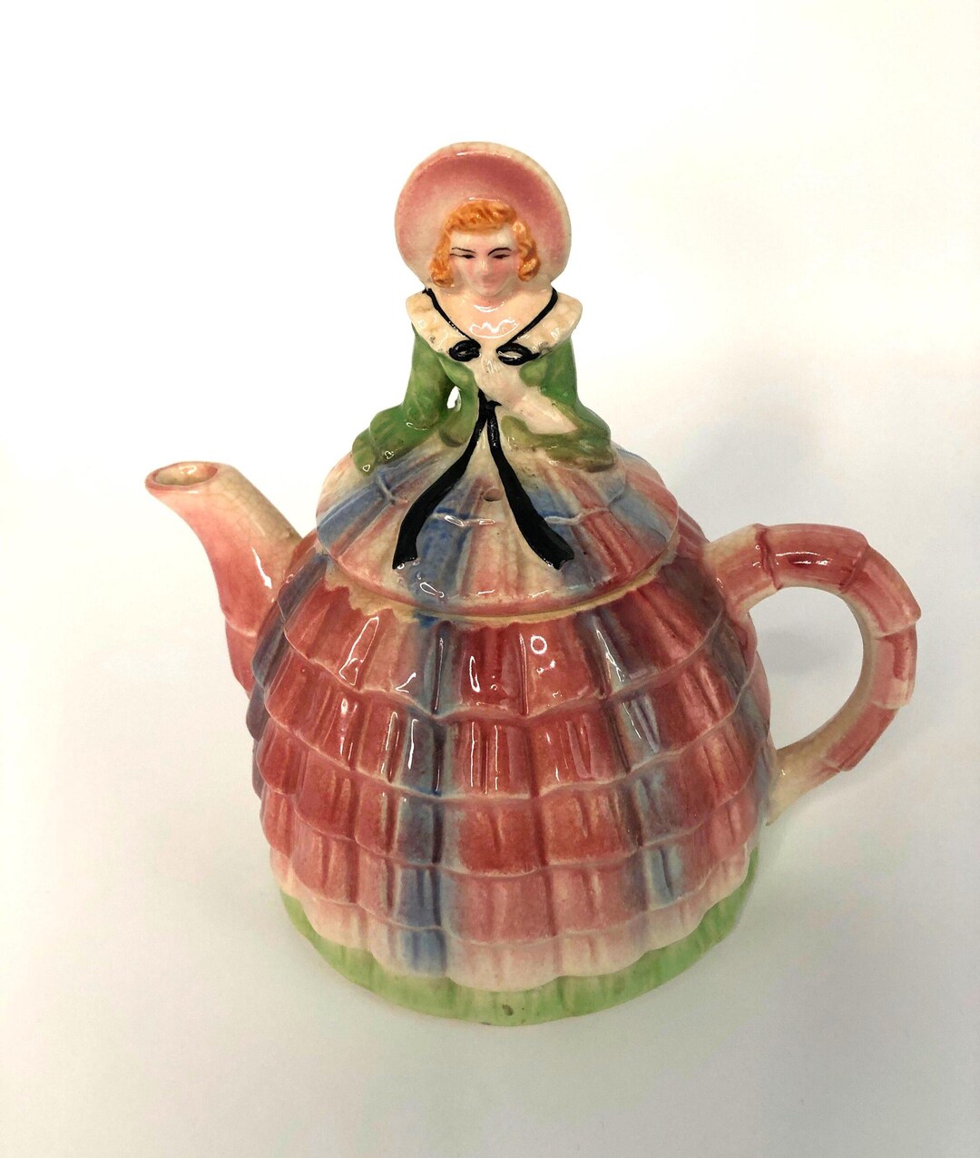 Crinoline Belle Teekanne Southern Belle Ceramic Teapot - Original 1930s ...