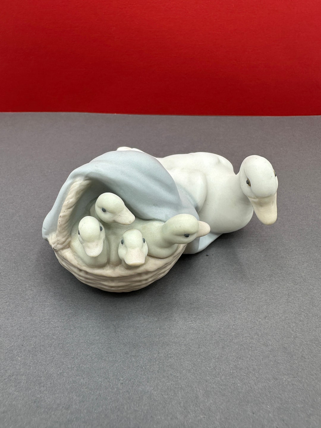 LLADRO Duck Figurine Made of Fine Porcelain LLADRÓ Duck Breeding - Etsy