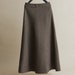 Wool Midi Skirt, Wool Skirt, A-line Wool Skirt, Winter Warm Wool Skirt ...