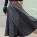 Plaid Skirt, Wool Skirt Women, Winter Skirt, Midi Skirt, A-line Skirt ...
