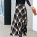 Plaid Wool Skirt, Wool Maxi Skirt Women, Winter Skirt Women, A-line Skirt, Warm Winter Skirt ...