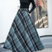 Plaid Wool Skirt, Wool Maxi Skirt Women, Winter Skirt Women, A-line Skirt, Warm Winter Skirt ...