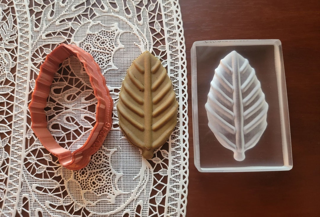 Italian Leaf Cookie Mold and Cutter, KV2216 - Etsy