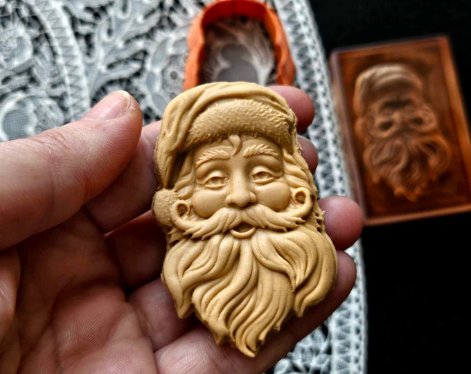 Cheeky Santa, Springerle Mold and Cutter, KV2001 - Etsy