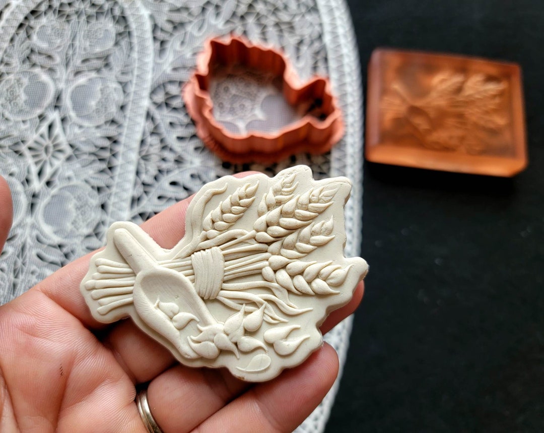 Harvest Grain, Springerle Mold and Cutter, KV2317 - Etsy