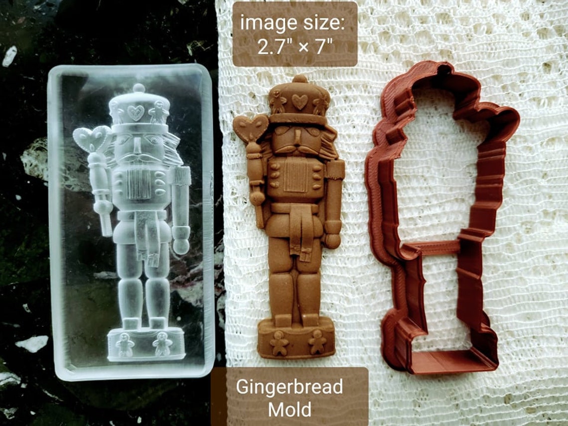 Nutcracker the Gingerbread Soldier Springerle & Gingerbread - Etsy