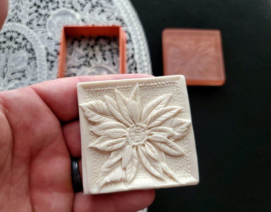Poinsettia, Springerle Mold and Cutter, KV2235 - Etsy