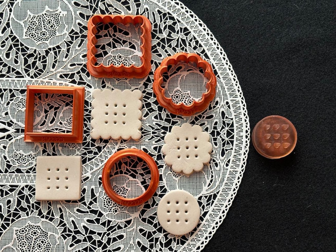 Cream Wafer Kit, Mold and Cutter, KV2329 - Etsy