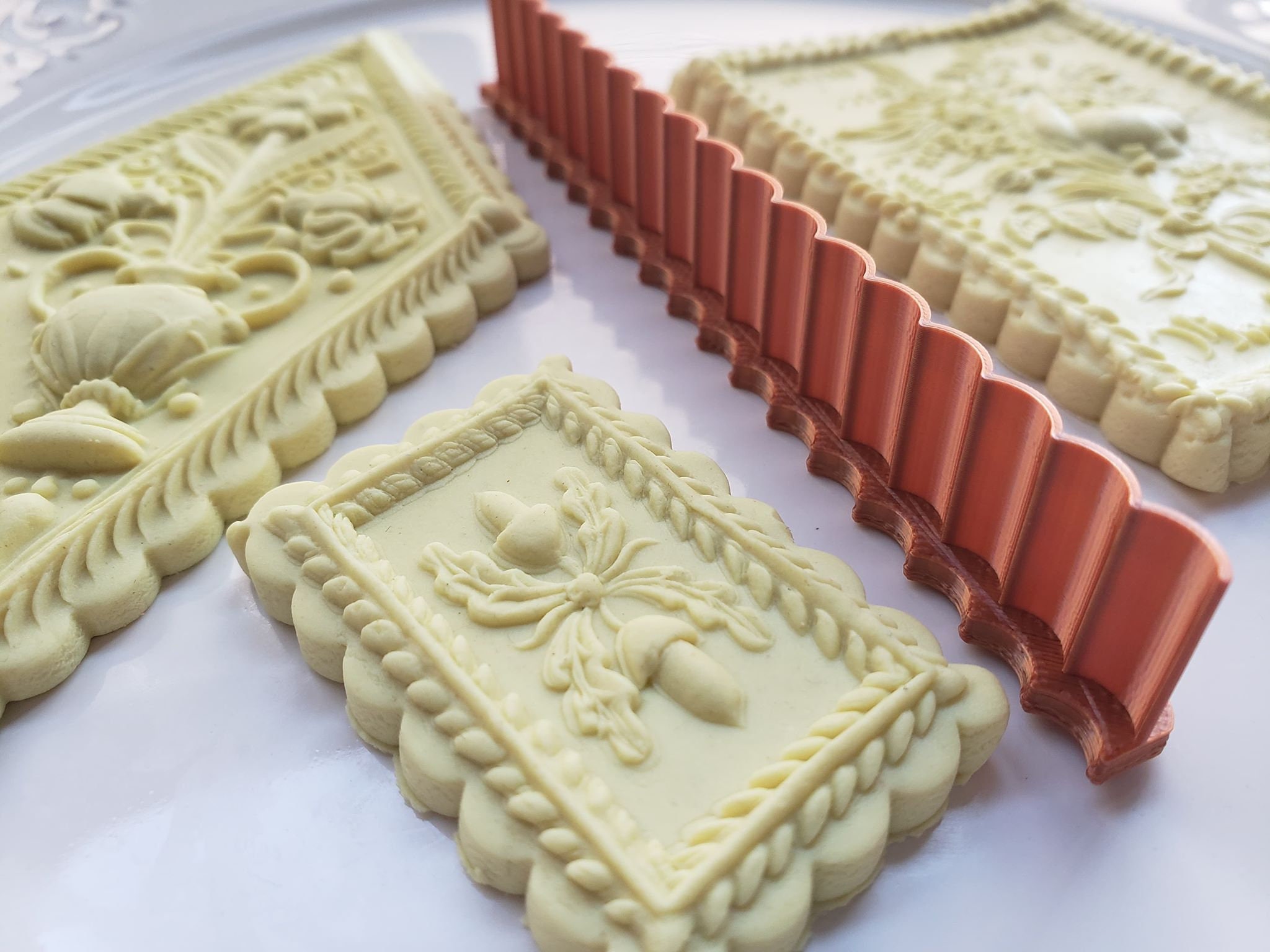 COOKIE CUTTER ONLY. Scalloped Edge Tool fits Molds With - Etsy