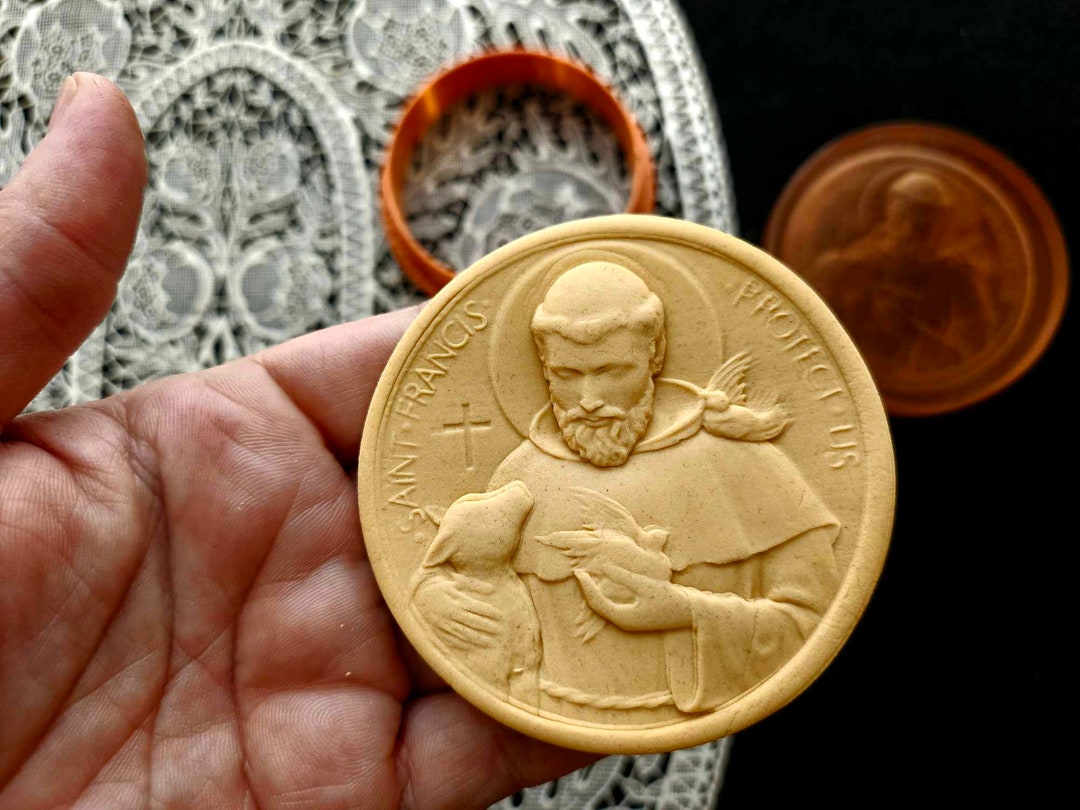 Saint Francis, Springerle Mold and Cutter, KV2231 - Etsy