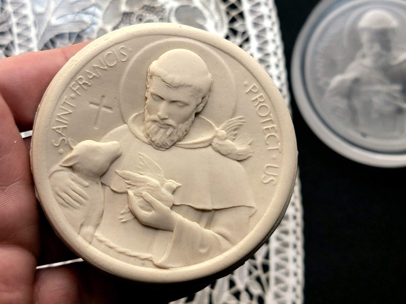 Saint Francis Springerle Mold and Cutter KV2231 - Etsy