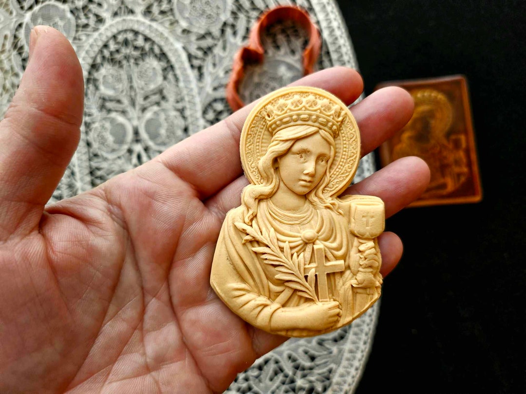 Saint Barbara, Springerle Mold and Cutter, KV2227 - Etsy