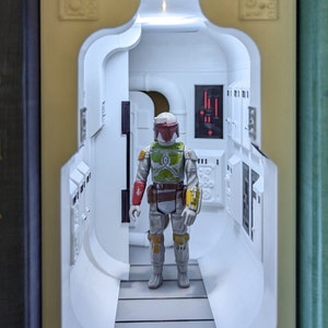 Sci-fi Book Nook. Bookshelf Decoration\action Figure Display. Bring a ...