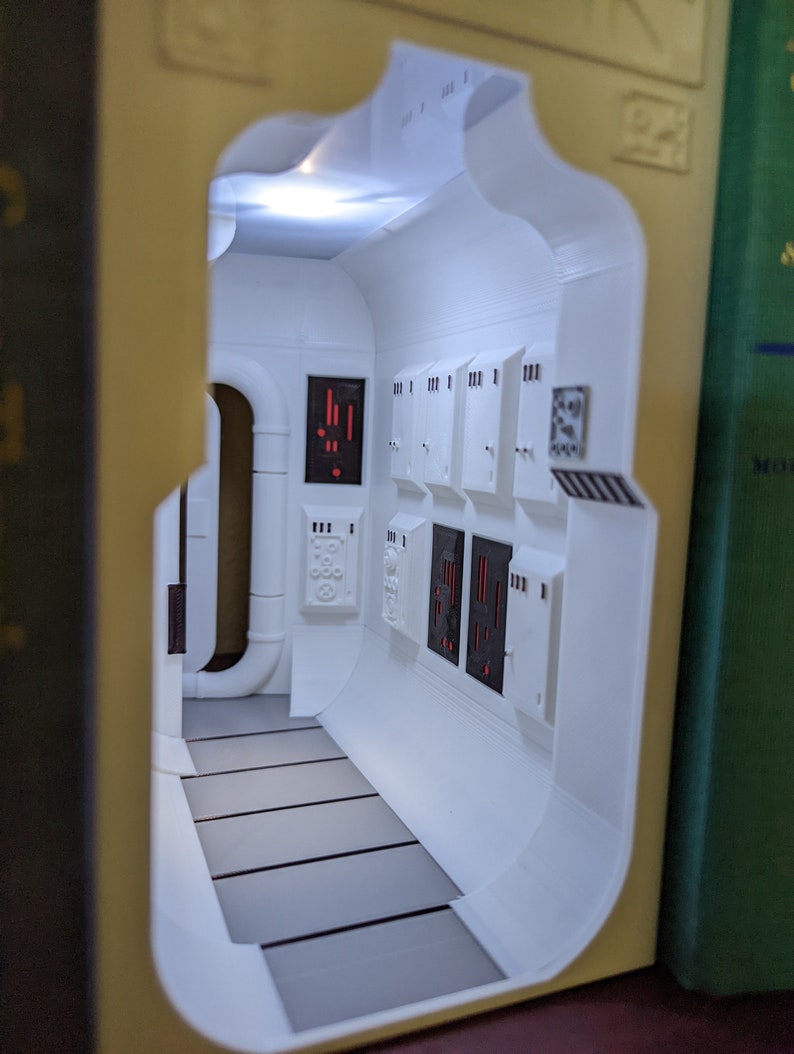 Sci-fi Book Nook. Bookshelf Decoration\action Figure Display. Bring a ...