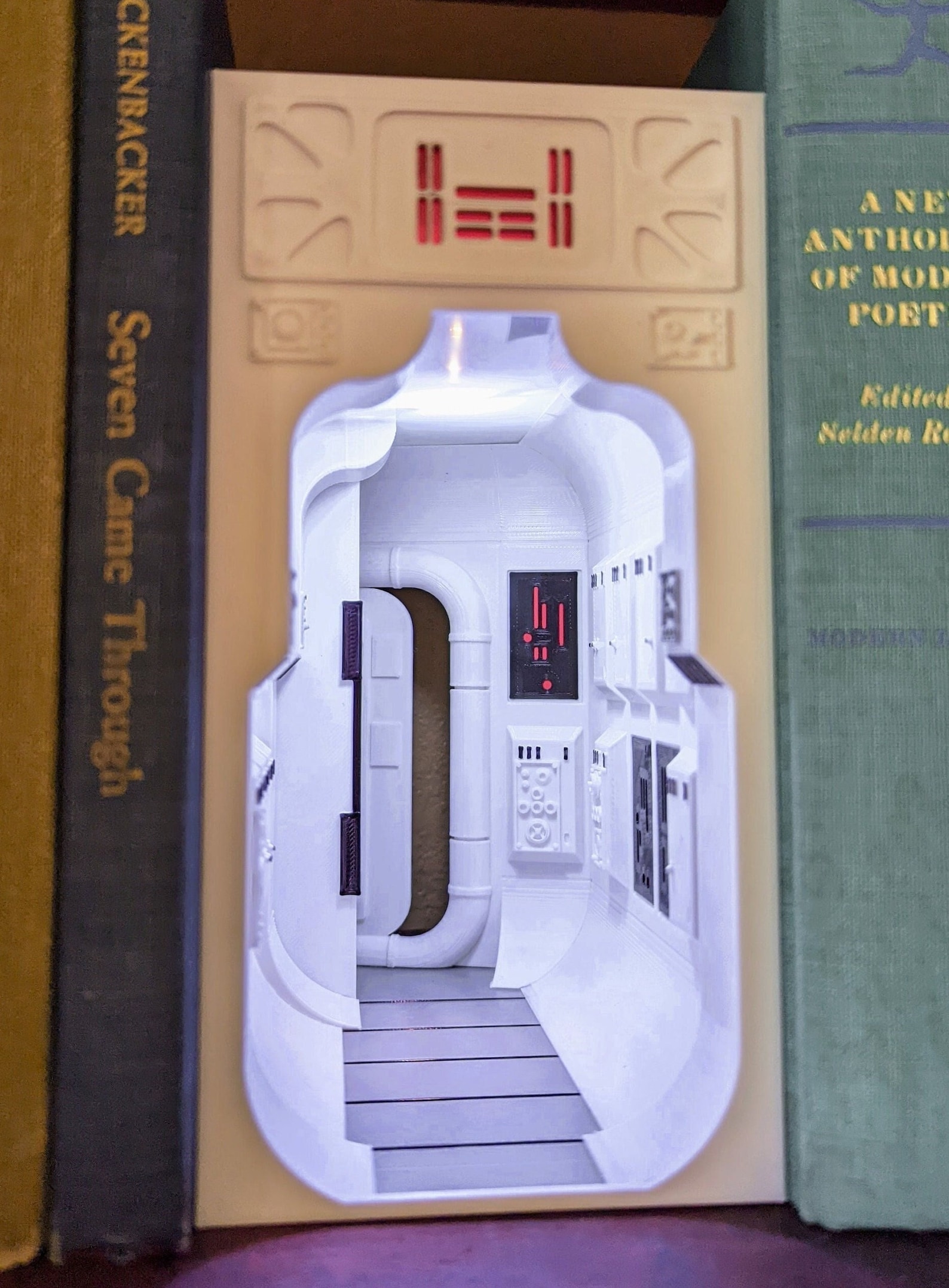 Sci-fi Book Nook. Bookshelf Decoration\action Figure Display. Bring a ...