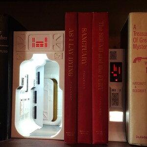 Sci-fi Book Nook. Bookshelf Decorationaction Figure Display. Bring a ...