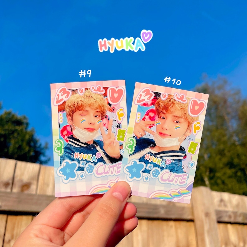 TXT Photocards Kpop Fanart Polco Decorated - Etsy
