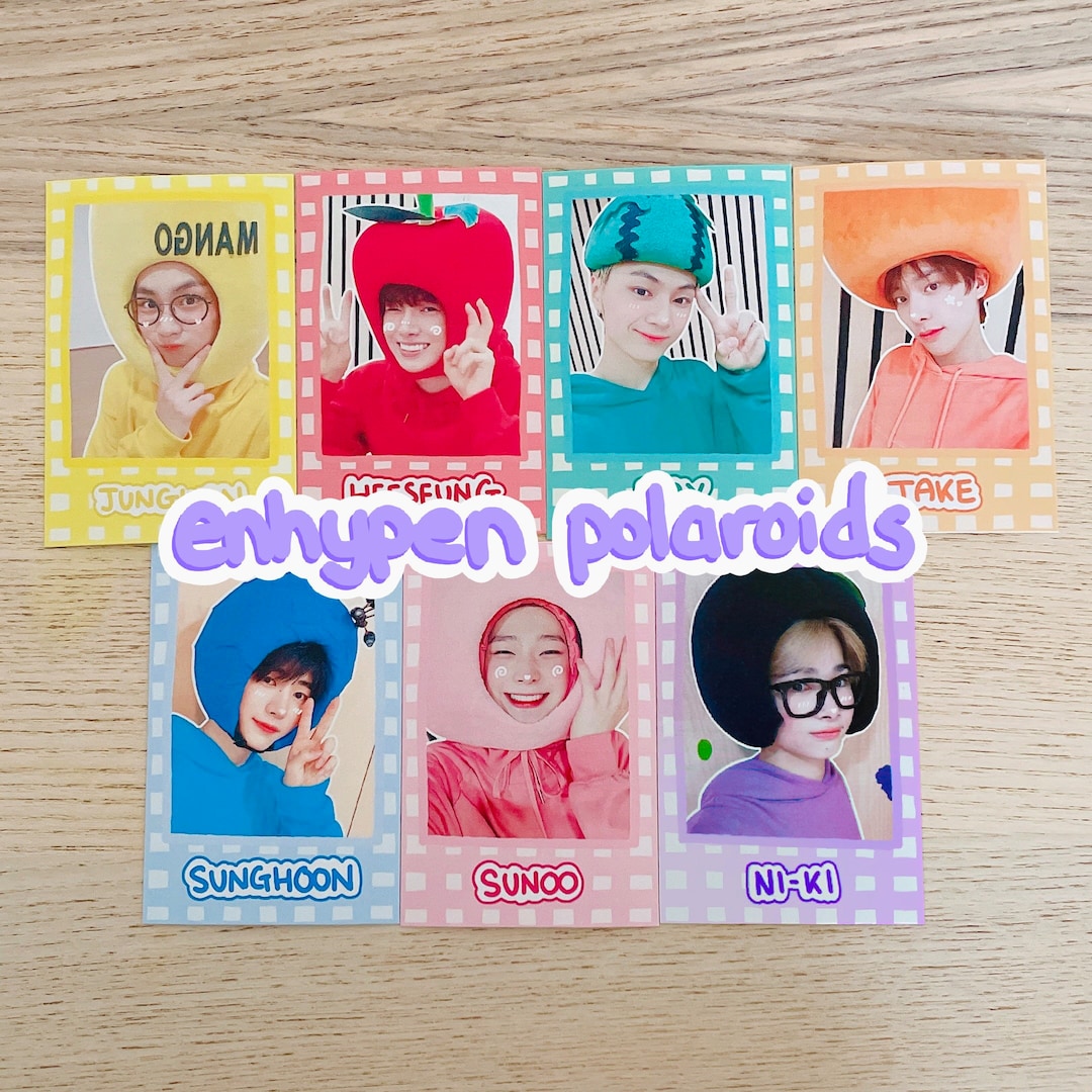 ENHYPEN Chamber 5 Photocards Kpop Fanart Polco Decorated - Etsy Canada