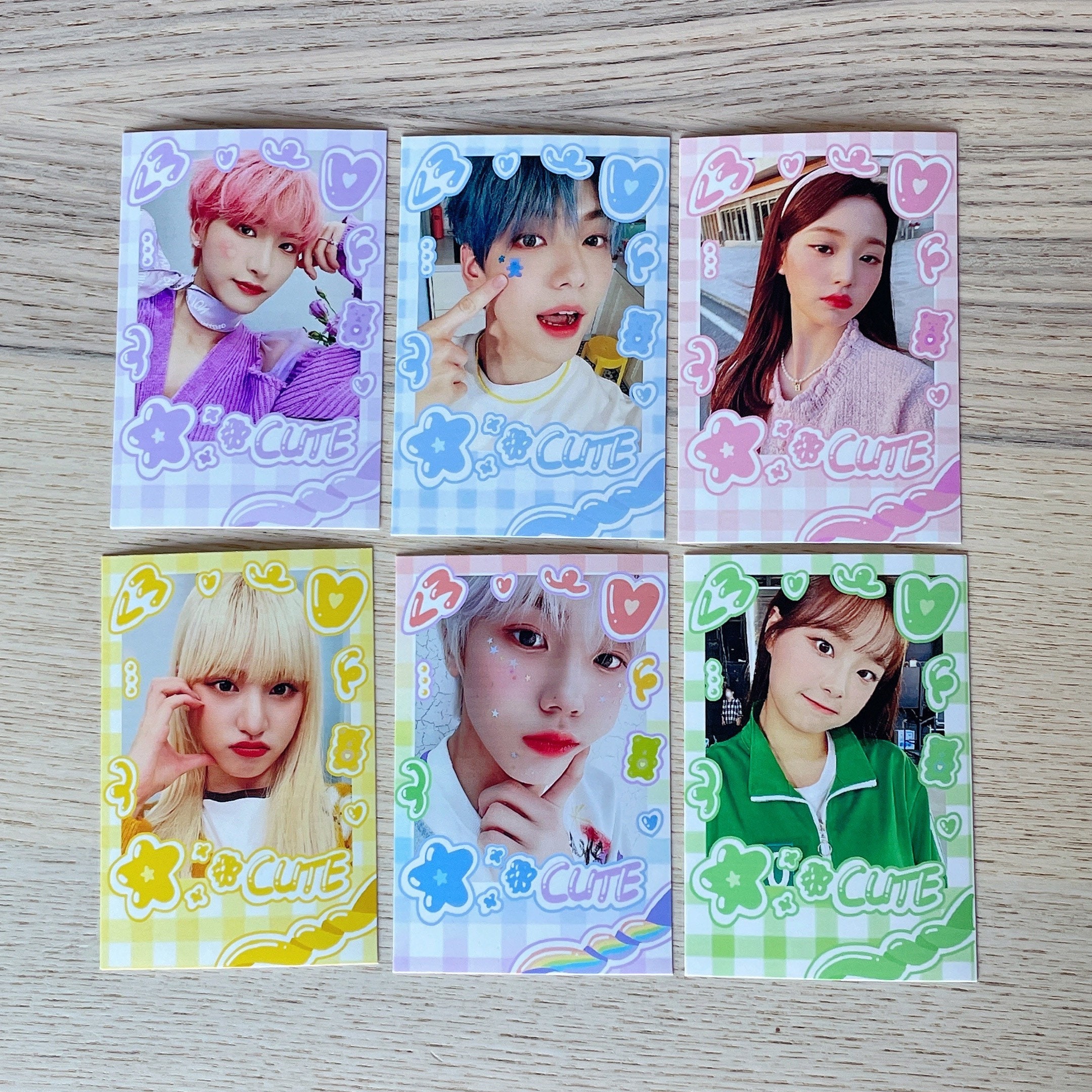 Custom Polco Photocard Aesthetic Cute Kpop Deco Digital - Etsy UK