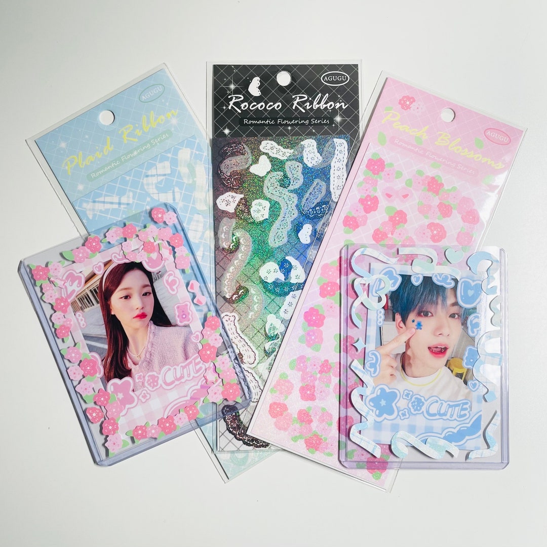 Holographic Stickers for Toploaders, Polco, Kpop, Korean Stickers ...
