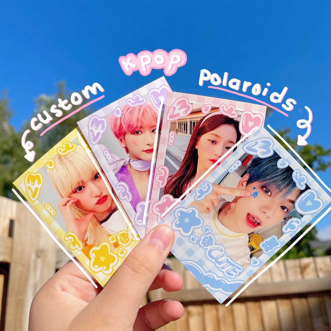 Custom Polco Photocard, Aesthetic, Cute Kpop Deco, Digital - Etsy