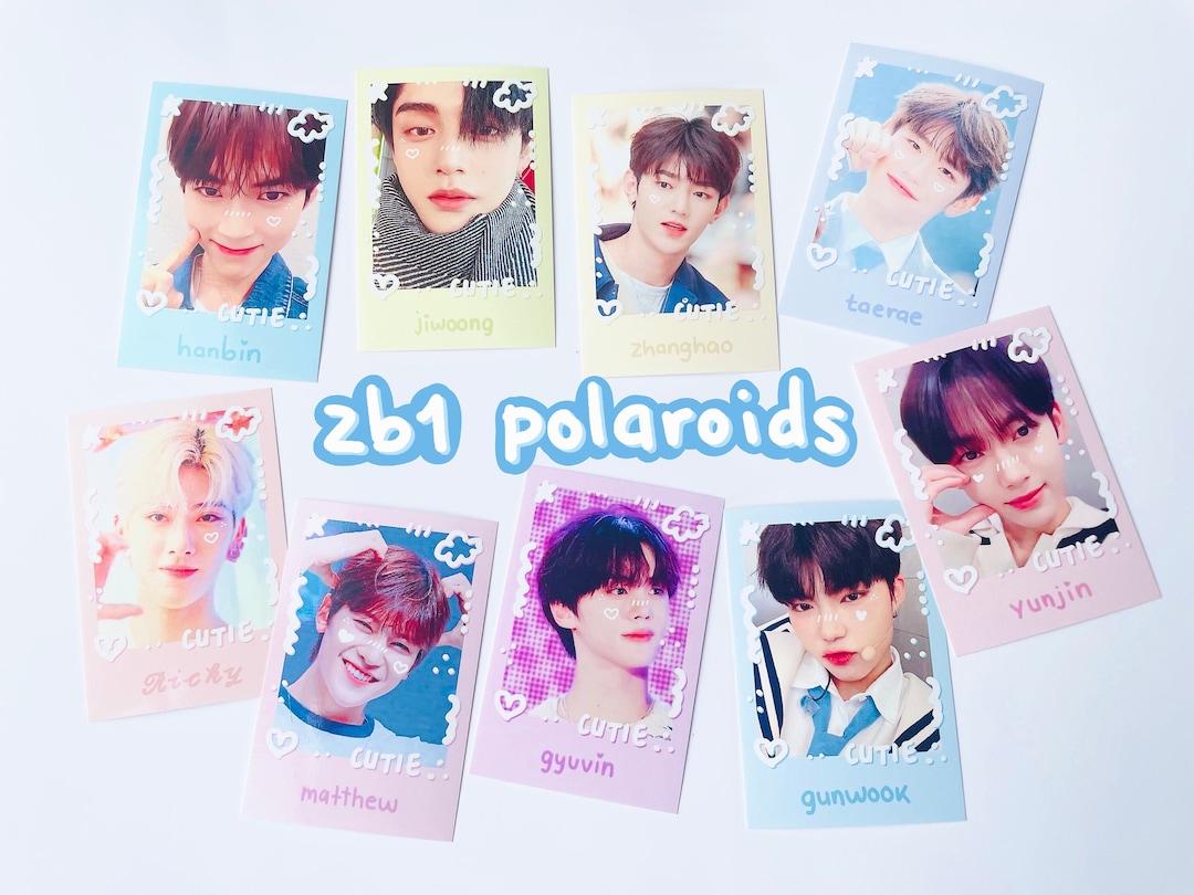 zb1-photocards-kpop-zerobaseone-fanart-polco-decorated-etsy-canada