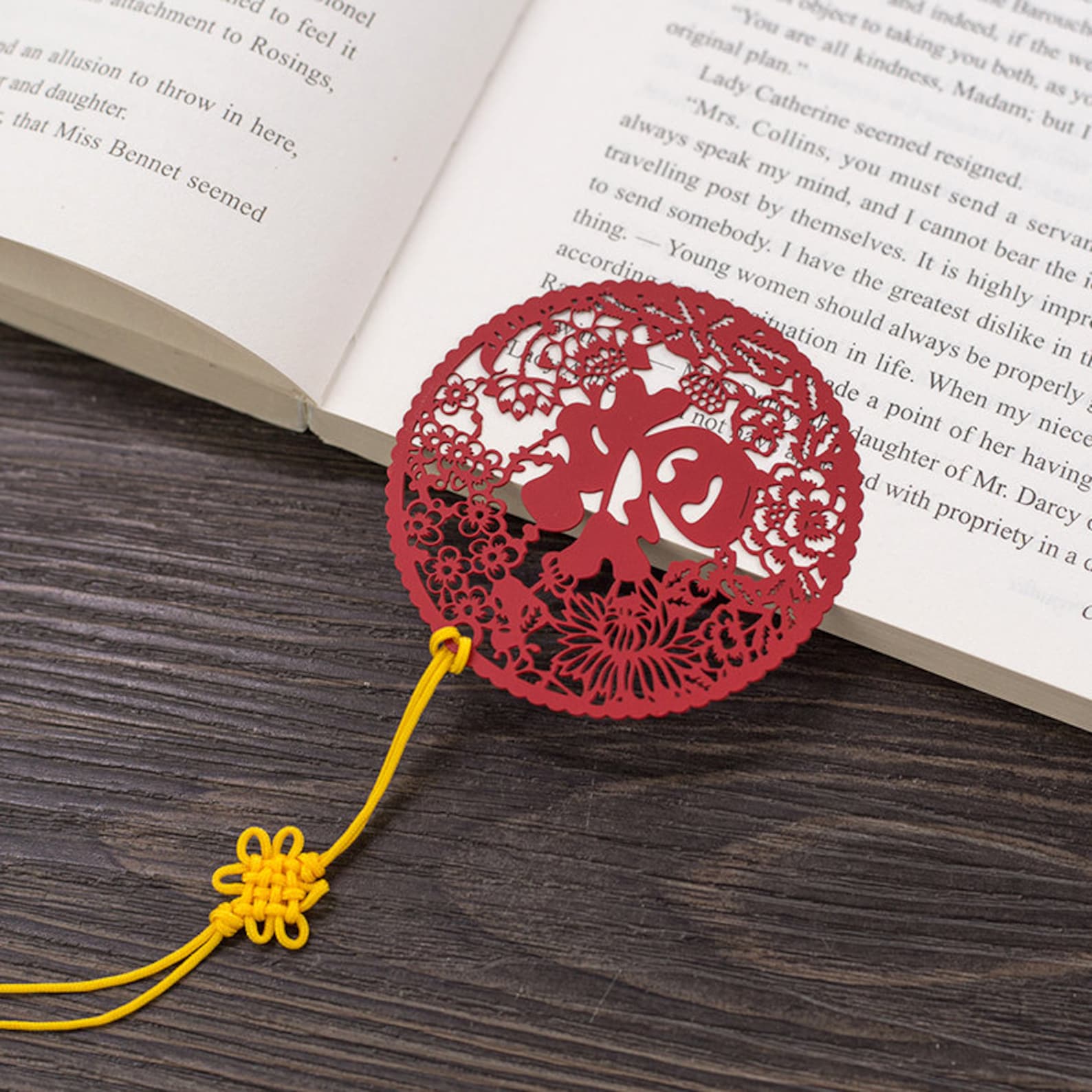 Metal Bookmark Chinese Gifts Papercut Chinese Calligraphy - Etsy Hong Kong