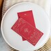 Well Wishes Chinese Wedding Money Envelopes Red Packets set - Etsy