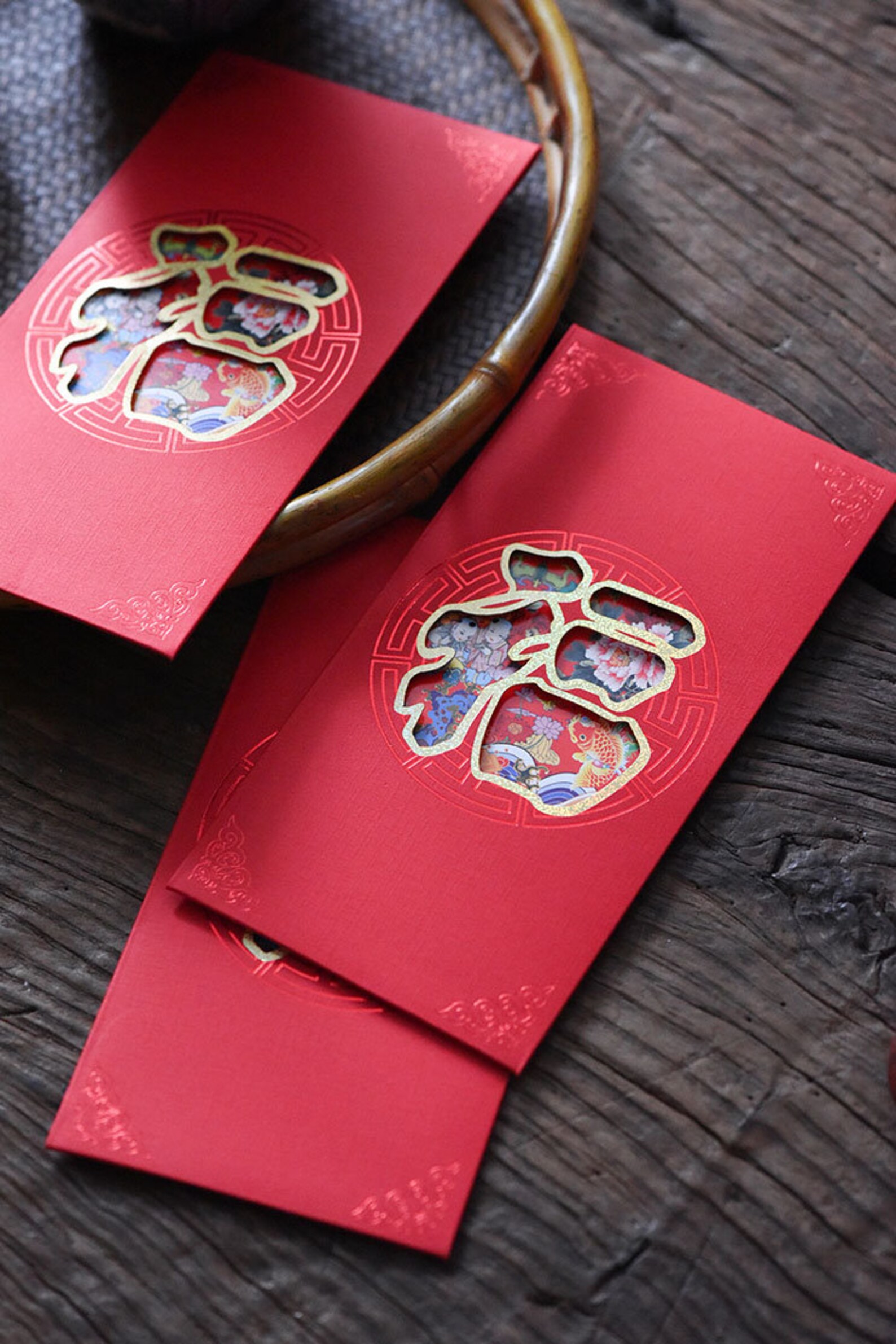 Chinese Red Packets Money Envelopes CNY Chinese New Year | Etsy