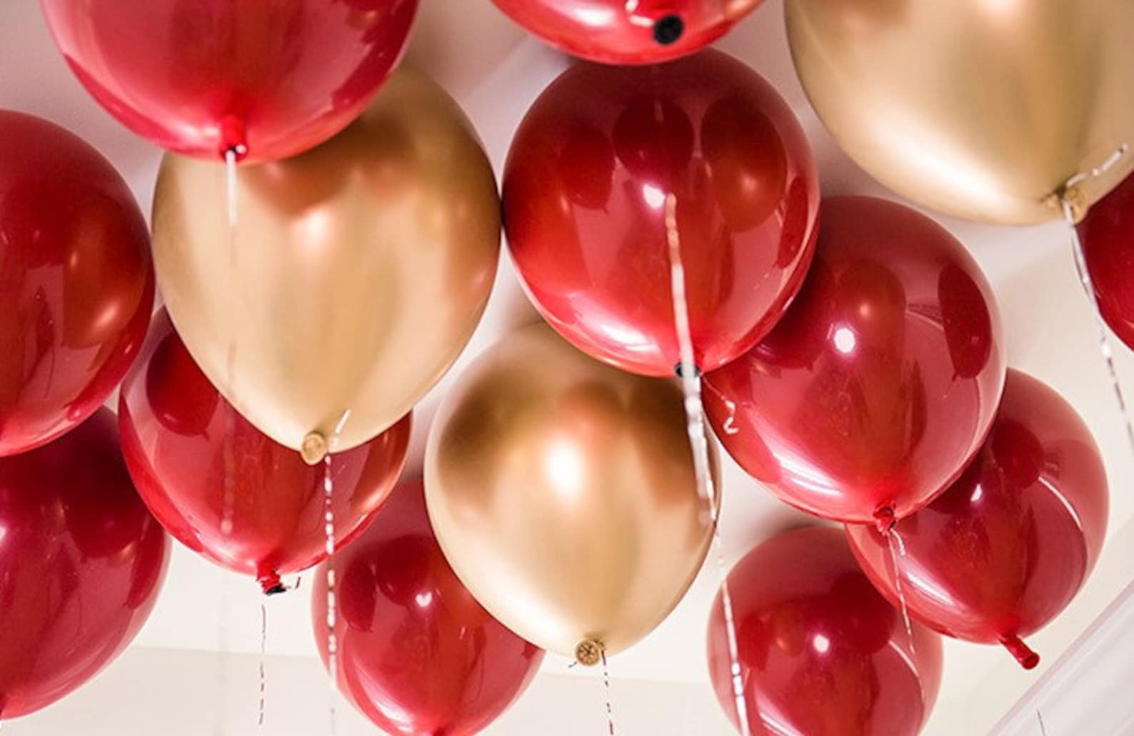 30 Pcs Chinese Wedding Balloons Red and Gold Balloons - Etsy Denmark