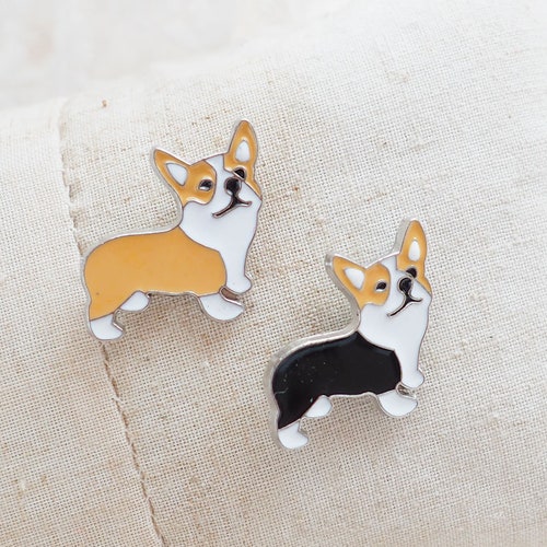 Corgi Pin - Etsy