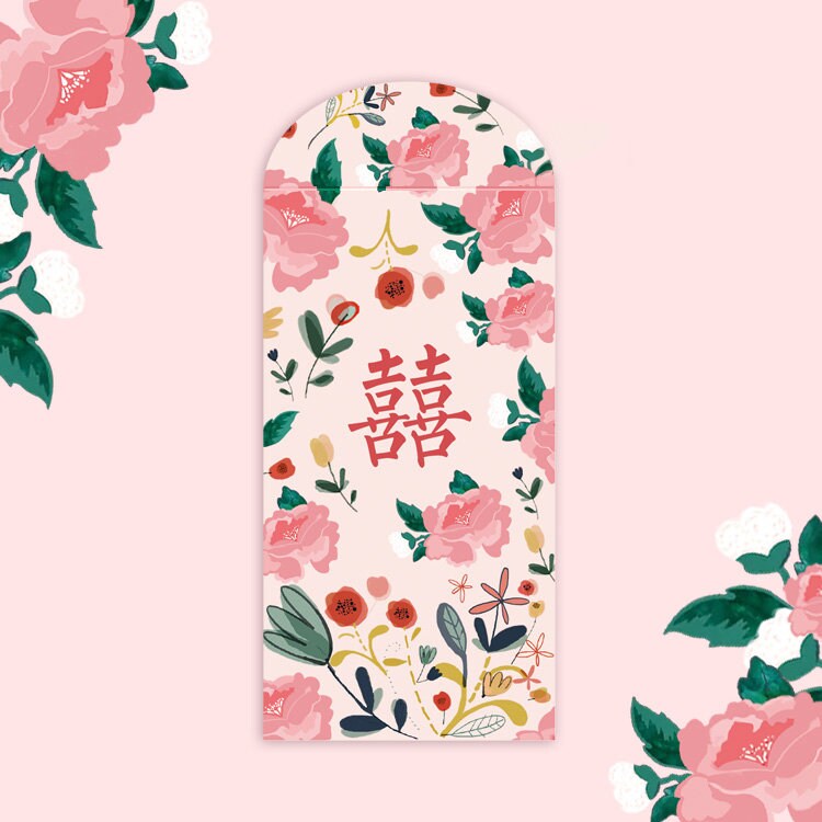 Wedding or Chinese New Year Money Envelopes Chinese Wedding - Etsy Hong ...